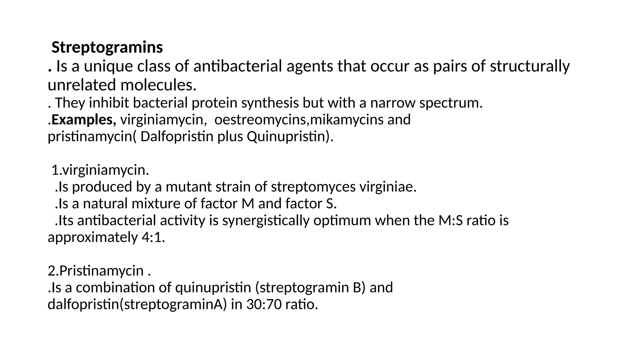 Streptograminis, monoactams and tetracycline SAR (2).pptx