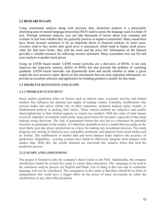 stock price prediction using sentiment analysis | PDF