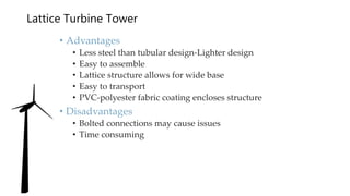 Design and construction of wind turbine towers for maximum power ...