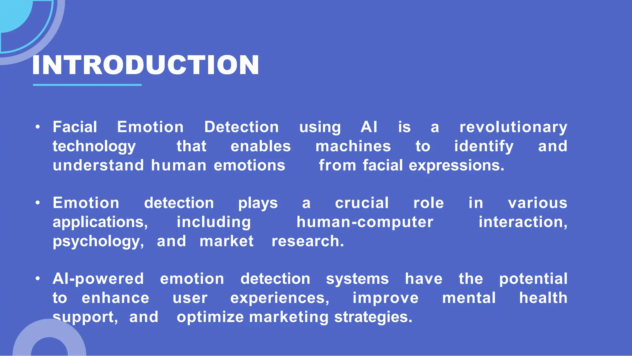 facial Emotion Datection using Artificial intelligence | PPTX