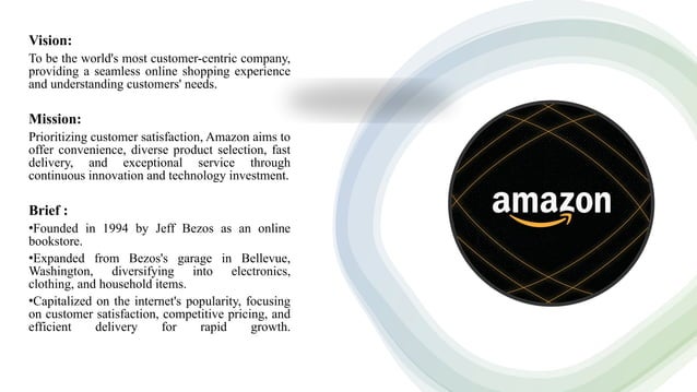 Group 5 Of The Amazon Mm2 E Commerce Pptx Free Download