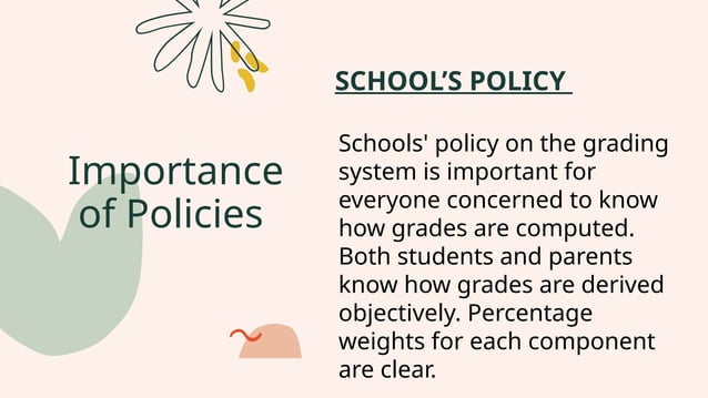 Chapter 11- Importance of policies .pptx | Educational Assessment | Education