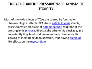 Cisplatin,Doxorubicin,Tricyclic antidepressants | PPT