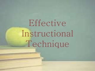 Group 5 determining appropriate instructional approach, methods and ...