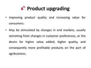 AGRI-VALUE CHAIN DEVELOPMENT PROCESSES | PPTX