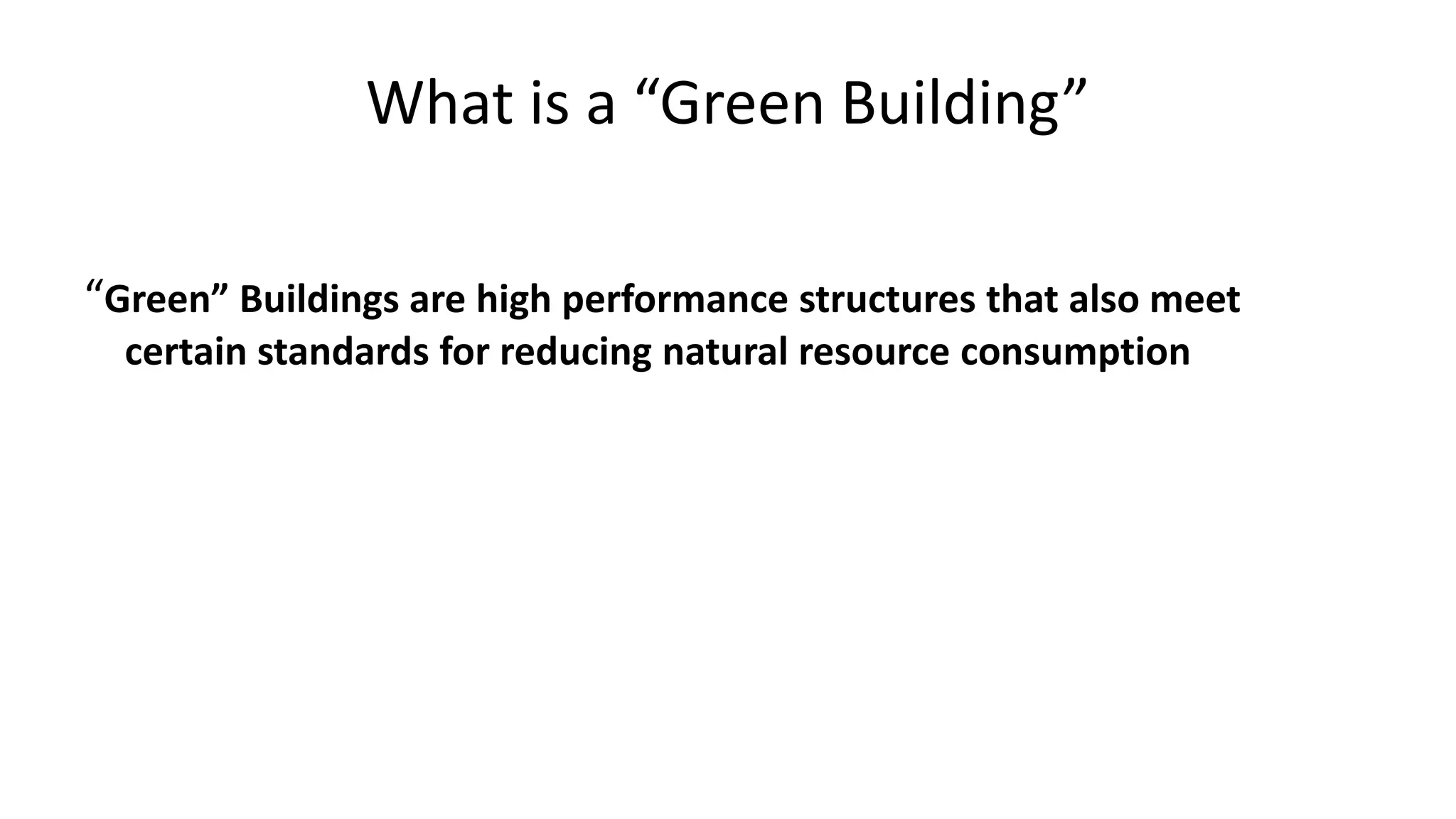 Green buildings | PPTX