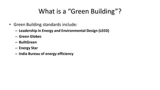 Green buildings | PPTX