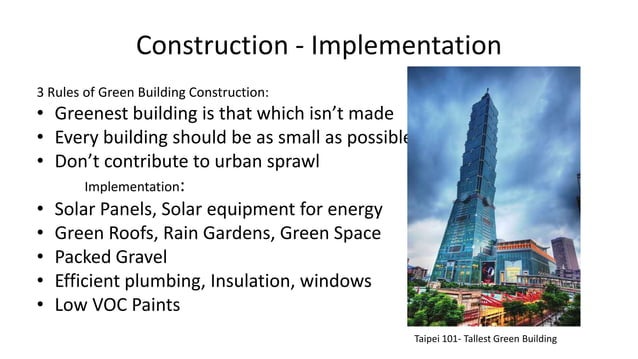 Green buildings | PPT