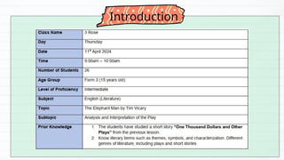 Group 5 Literature lesson plan PPT...................pptx