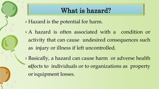 Group 5 ( microbial hazard and risk assessment ) | PPTX