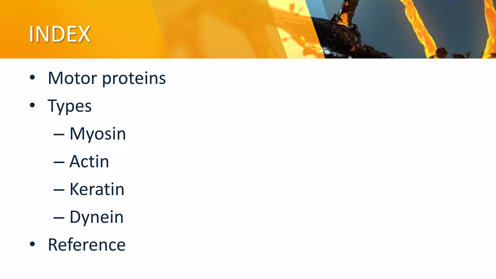 Motor Proteins | PPTX