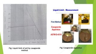 DETERMINATION OF SOIL CONSISTANCY LIMITS | PDF