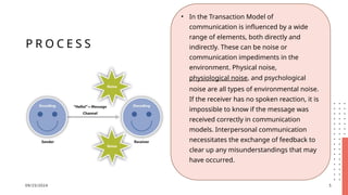 transactional model of communication n | PPTX