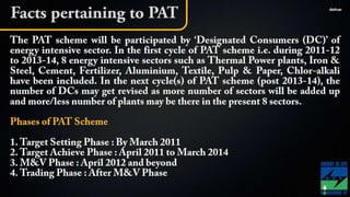 PAT scheme_BEE@SIIB Pune | PPT