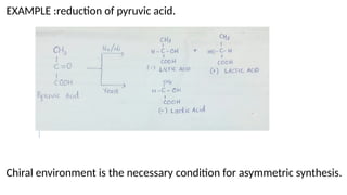 Group 5 Organic Chem 2 of chiral centers and racemization | PPT
