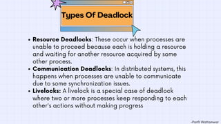 “Understanding Distributed Deadlocks: Causes, Detection | PDF | Operating Systems | Computer ...