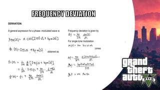 Frequency and phase modulation | PPTX