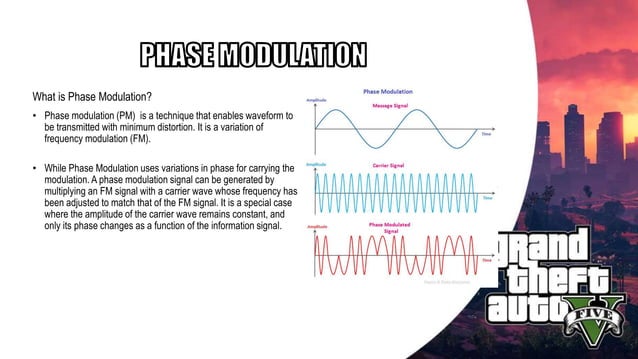 Frequency and phase modulation | PPTX