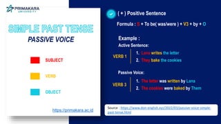 PASSIVE VOICE | PPTX