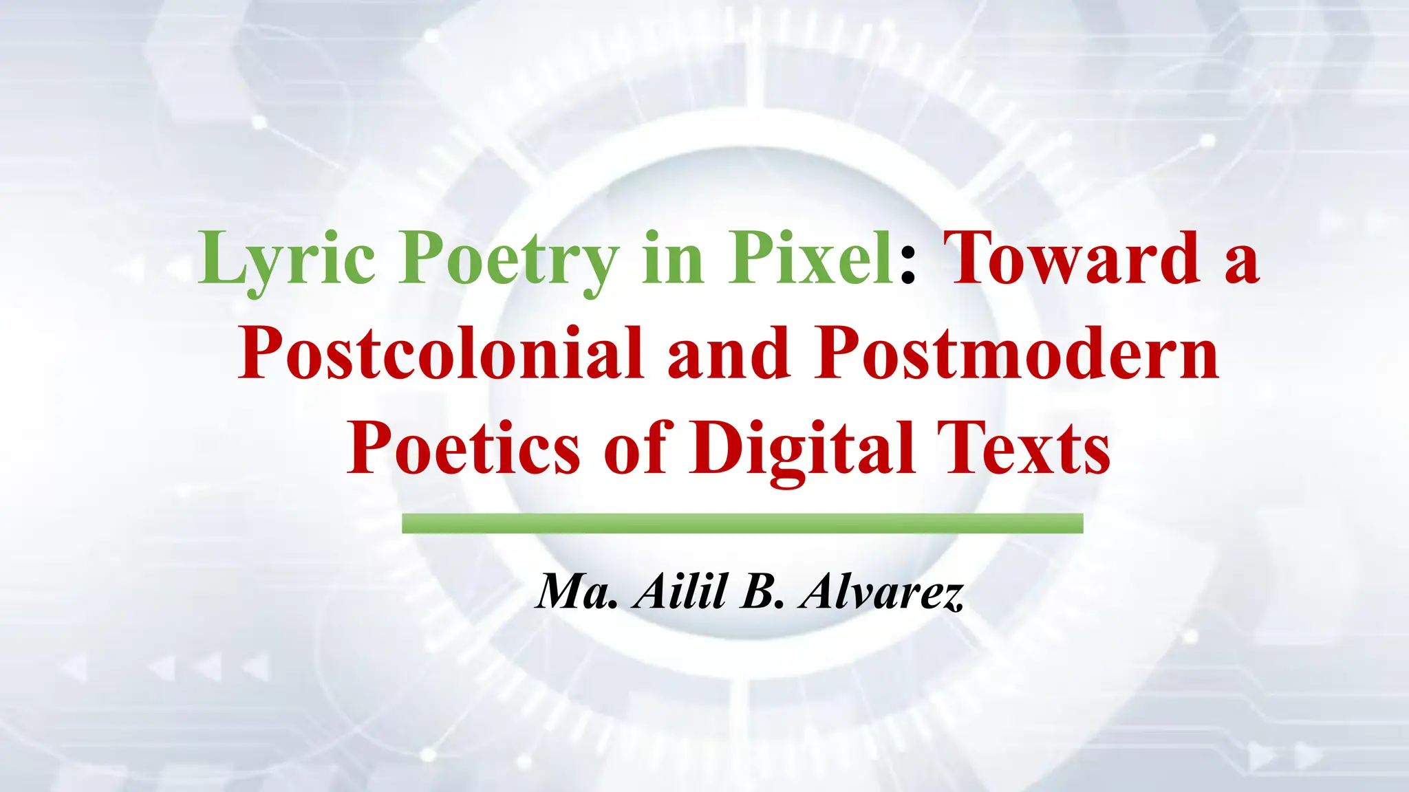 Group 5 PPT ( Lyric Poetry in Pixel...).pptx