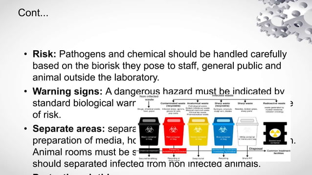 Group 5 biohazard management and biorisk mitigation | PPT