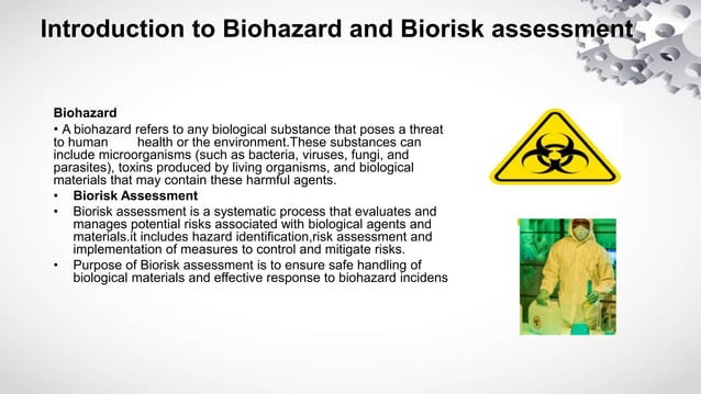 Group 5 biohazard management and biorisk mitigation | PPT