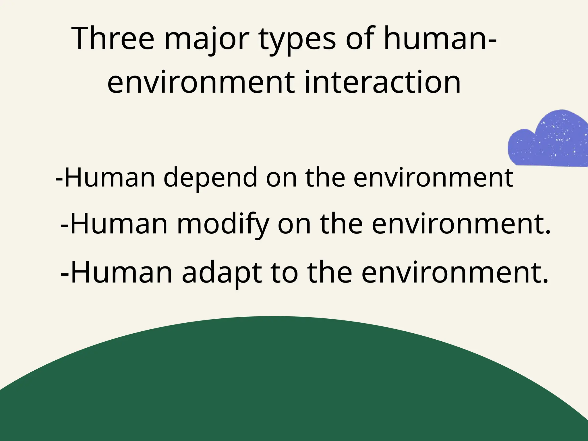 You what is human-environment system of social science Copilot The ...
