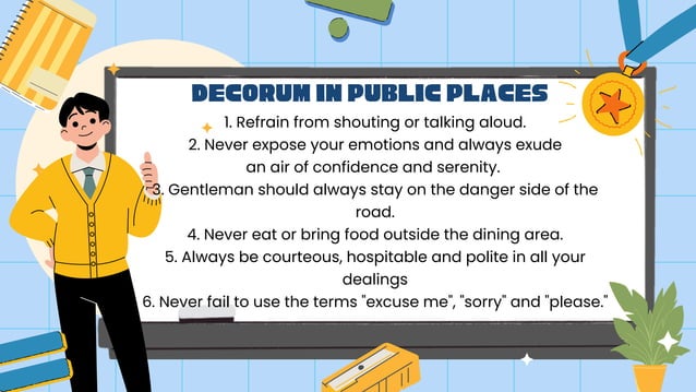 Good Manners and Decorum for our Education | PDF