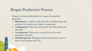 group 5 presentation (alternatives of biofuels(biogas) industrial ...