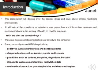 Group 5 presentation on otc drugs | PPT