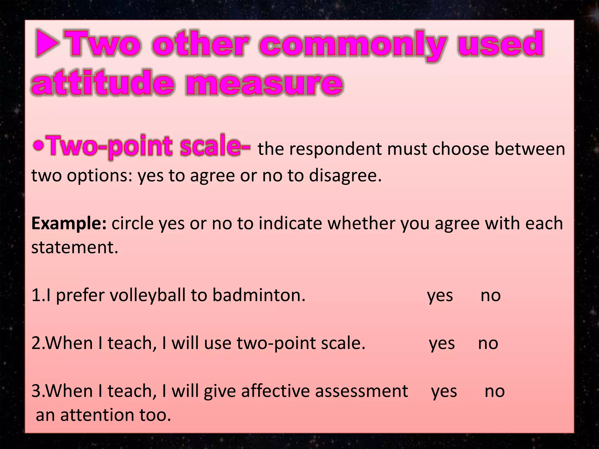 Affective Assessment | PPTX