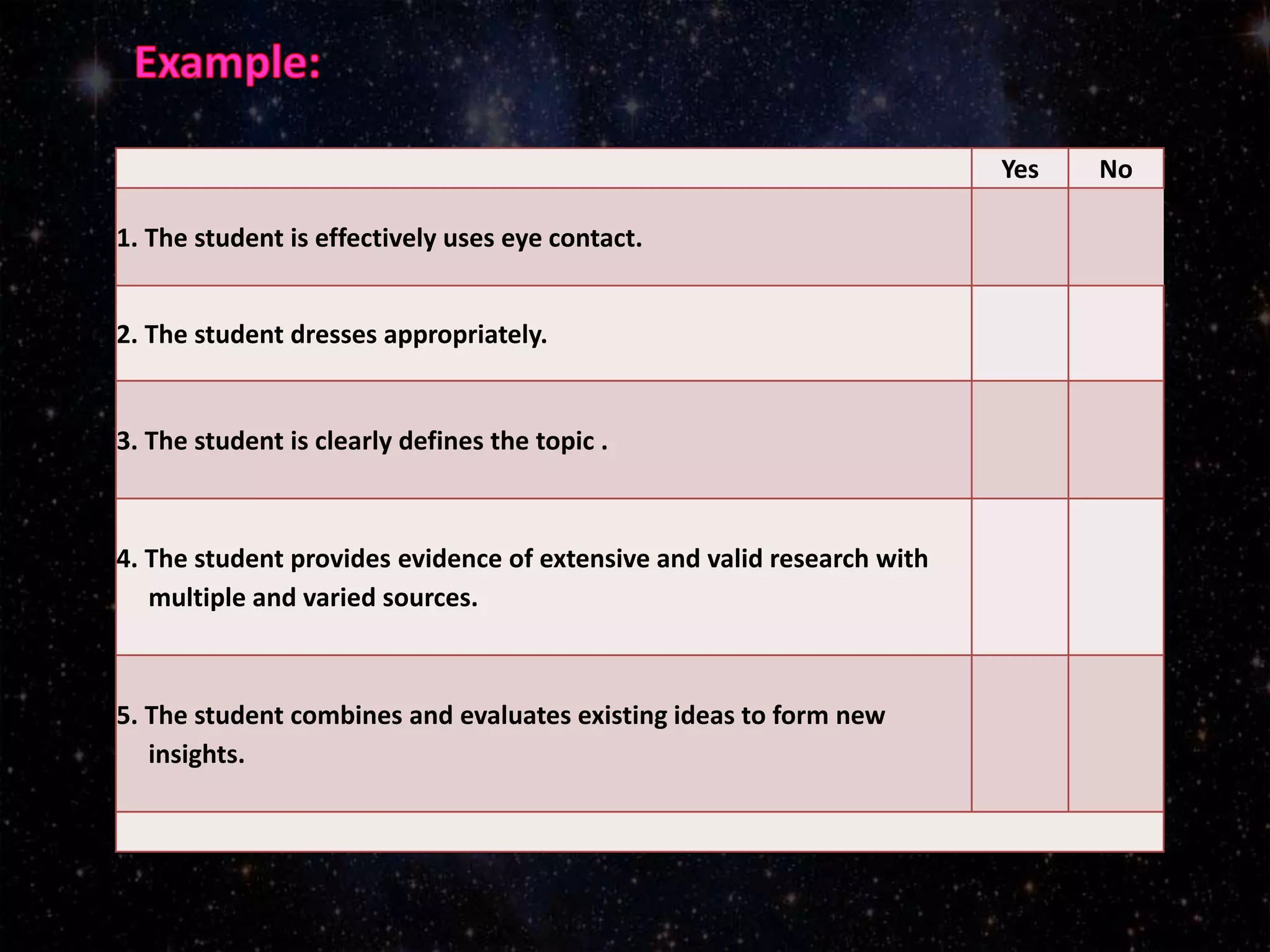 Affective Assessment | PPTX