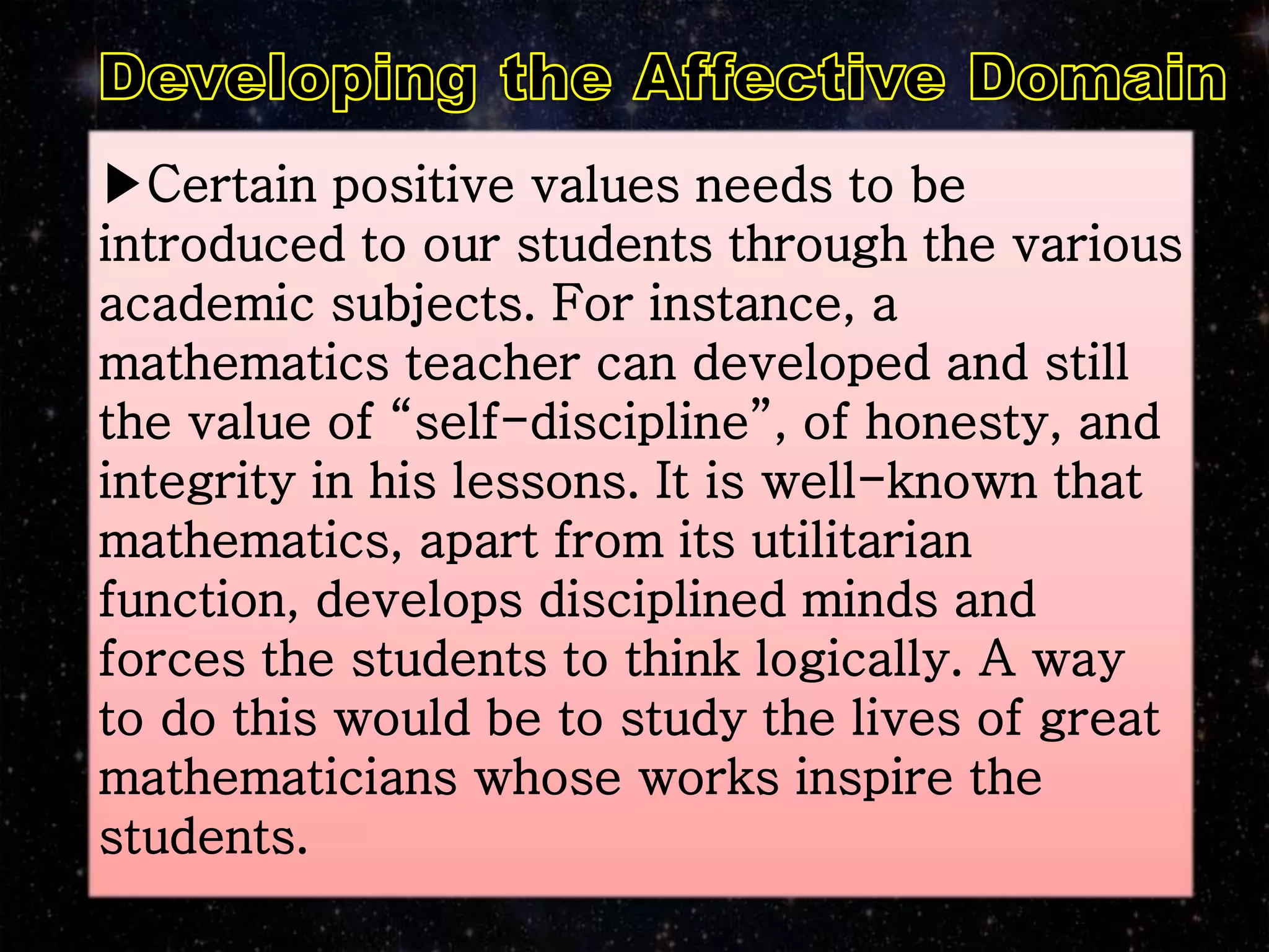 Affective Assessment | PPTX