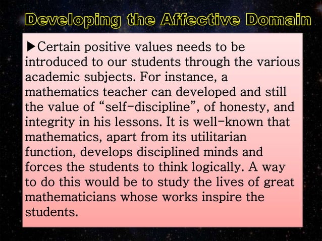 Affective Assessment | PPTX | Educational Assessment | Education