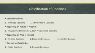 Statistical decision theory | PPTX
