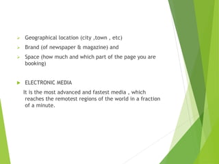 advertising and types | PPTX