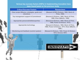 Key Success Factor in Manufacturing | PPTX