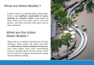 Urban Waterbodies | PDF
