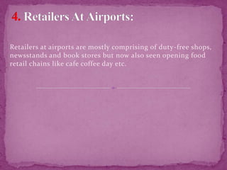 Classification of retail units | PPTX