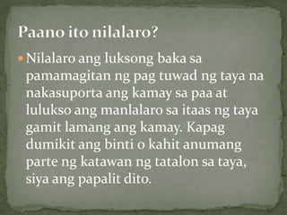 Mga Sikat na Larong Pinoy sa San Jose, Batangas | PPTX