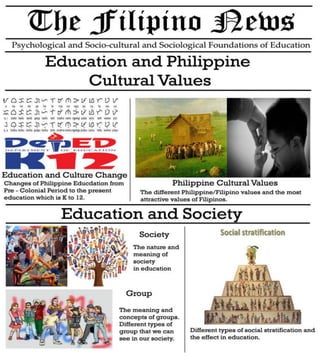 Cultural Values of Filipinos, Group, Society and Social Stratification ...