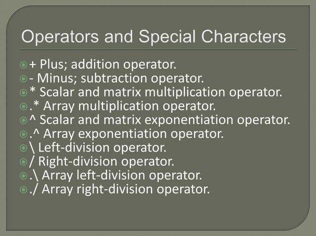 Matlab Functions | PPTX | Programming Languages | Computing