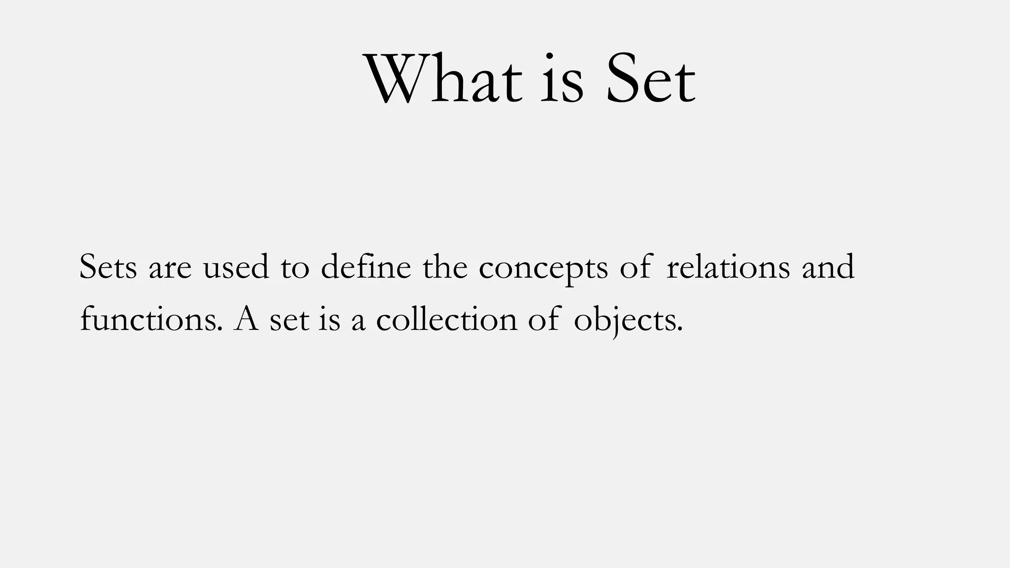 Logarithm, Matrix, Set theory: A Brief Discussion | PPTX