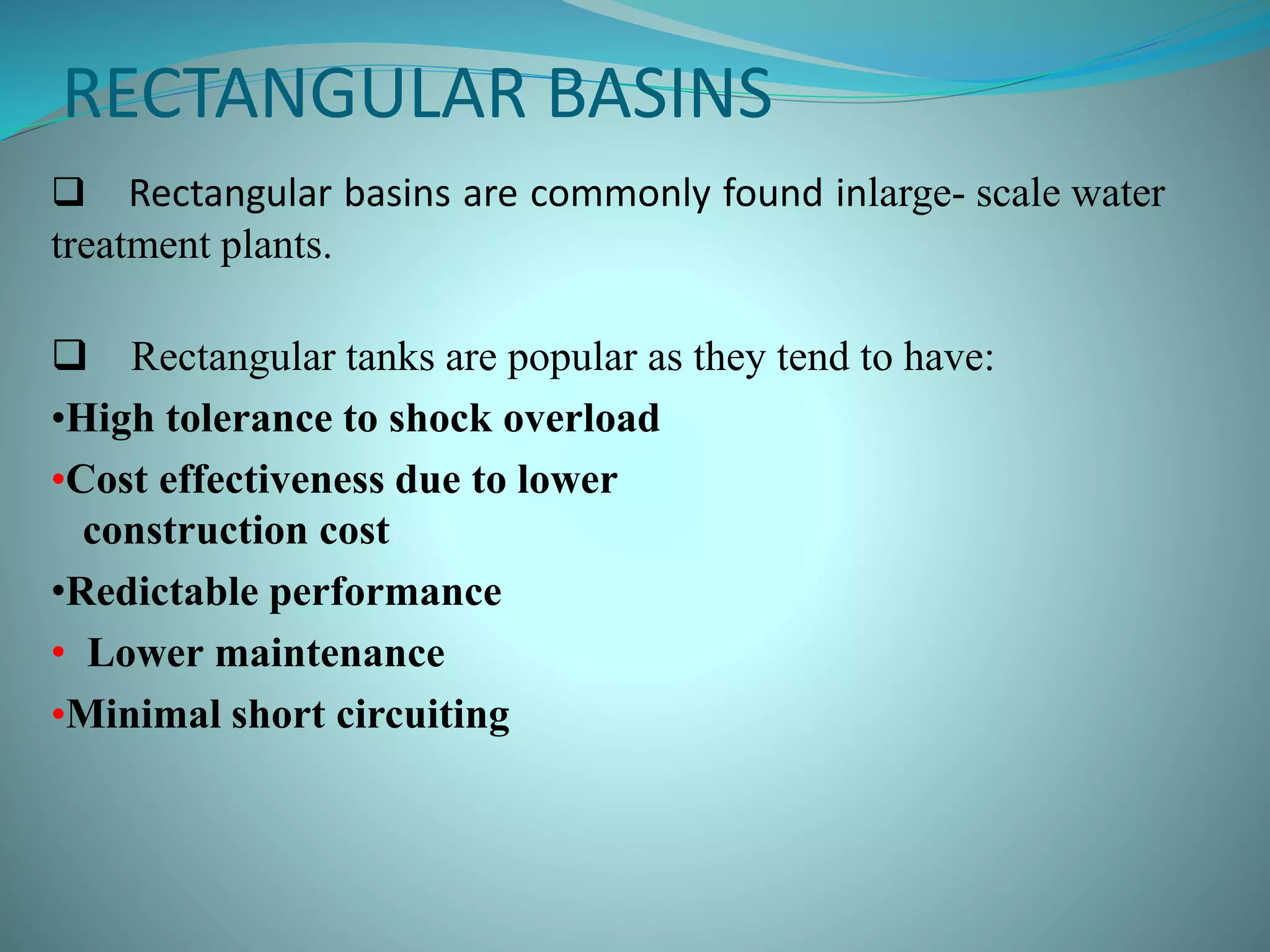 Sedimentation Tanks: Design and Working | PPTX