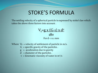 Sedimentation Tanks: Design and Working | PPTX