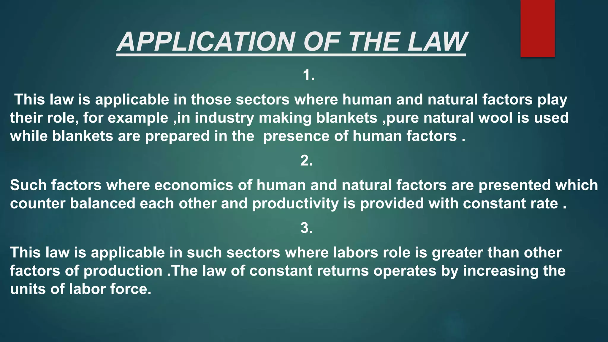 Law of return | PPTX