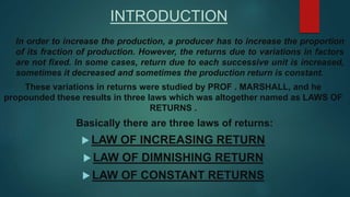 Law of return | PPTX