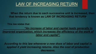Law of return | PPTX