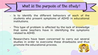 TEACHING ENGLISH TO STUDENTS WITH ATTENTION DEFICIT HYPERACTIVITY ...