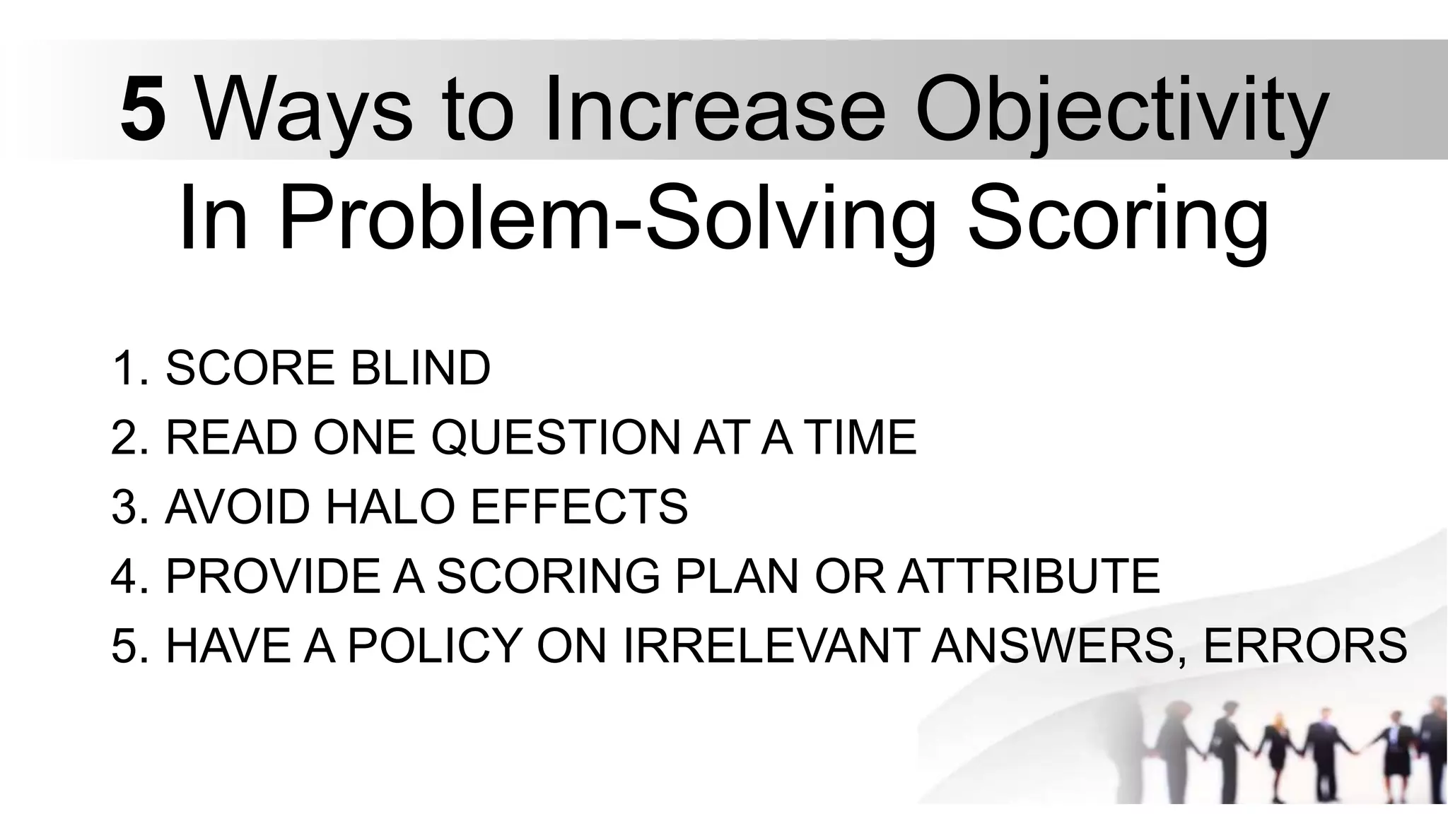 Guidelines in writing problem solving test items | PPTX